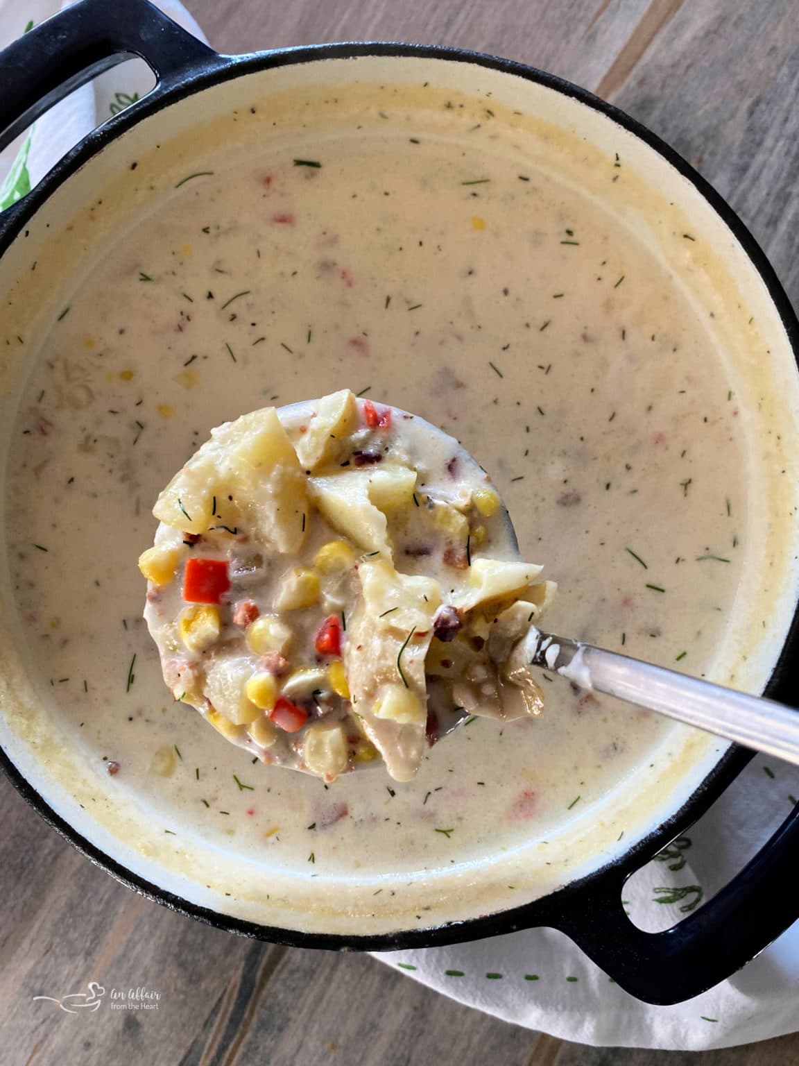 Cheesy Potato Corn Chowder