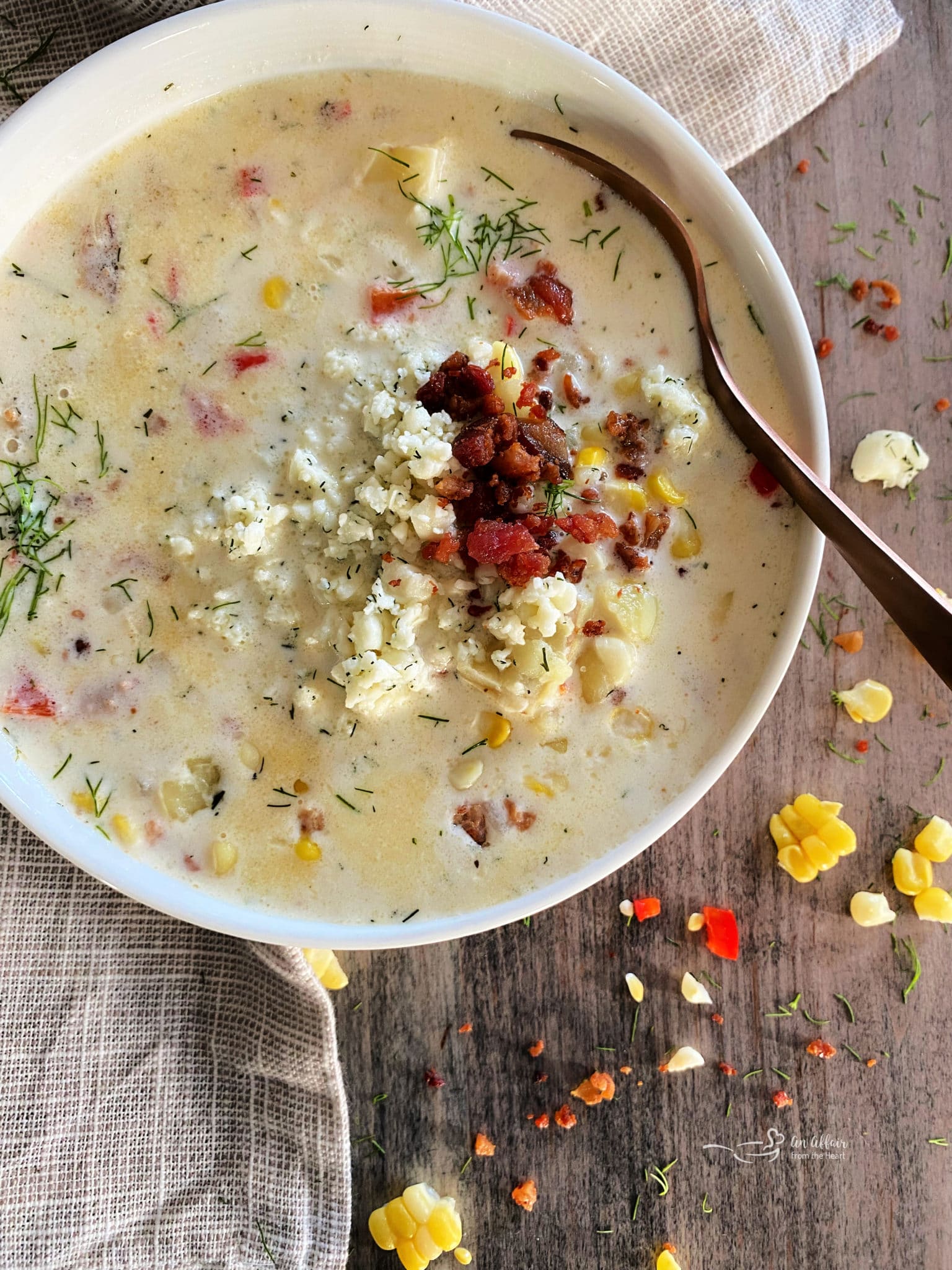 Cheesy Potato Corn Chowder