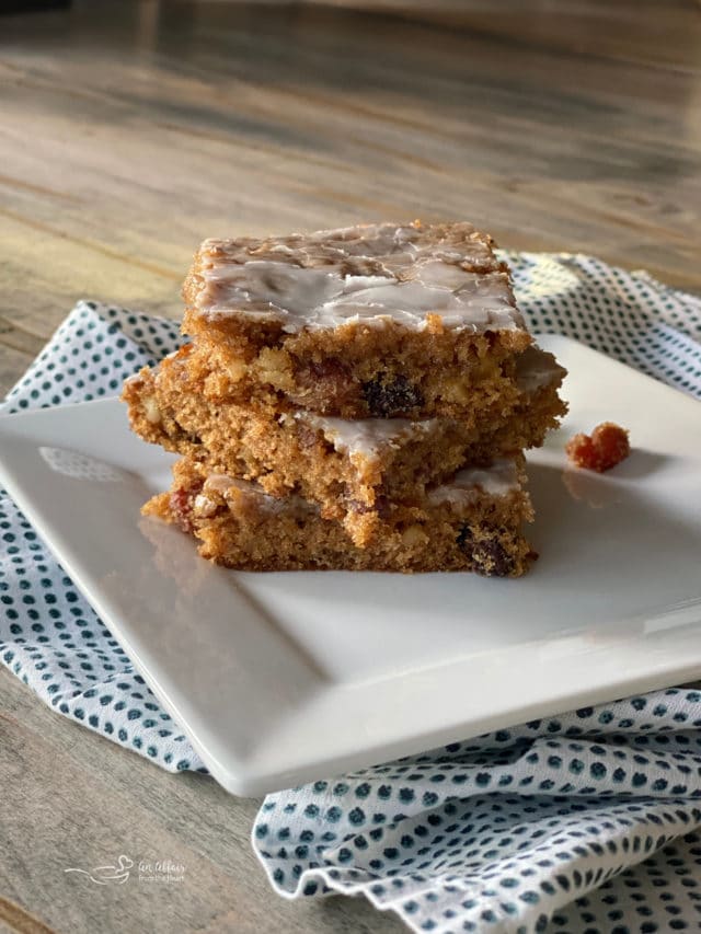 Old Fashioned Raisin Spice Bars