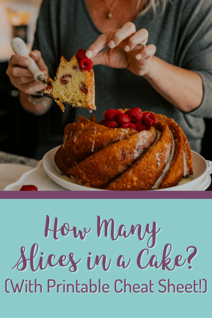 How Many Slices in a Cake? (with Printable Cheat Sheet)
