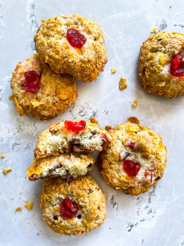 Old Fashioned Cherry Wink Cookies