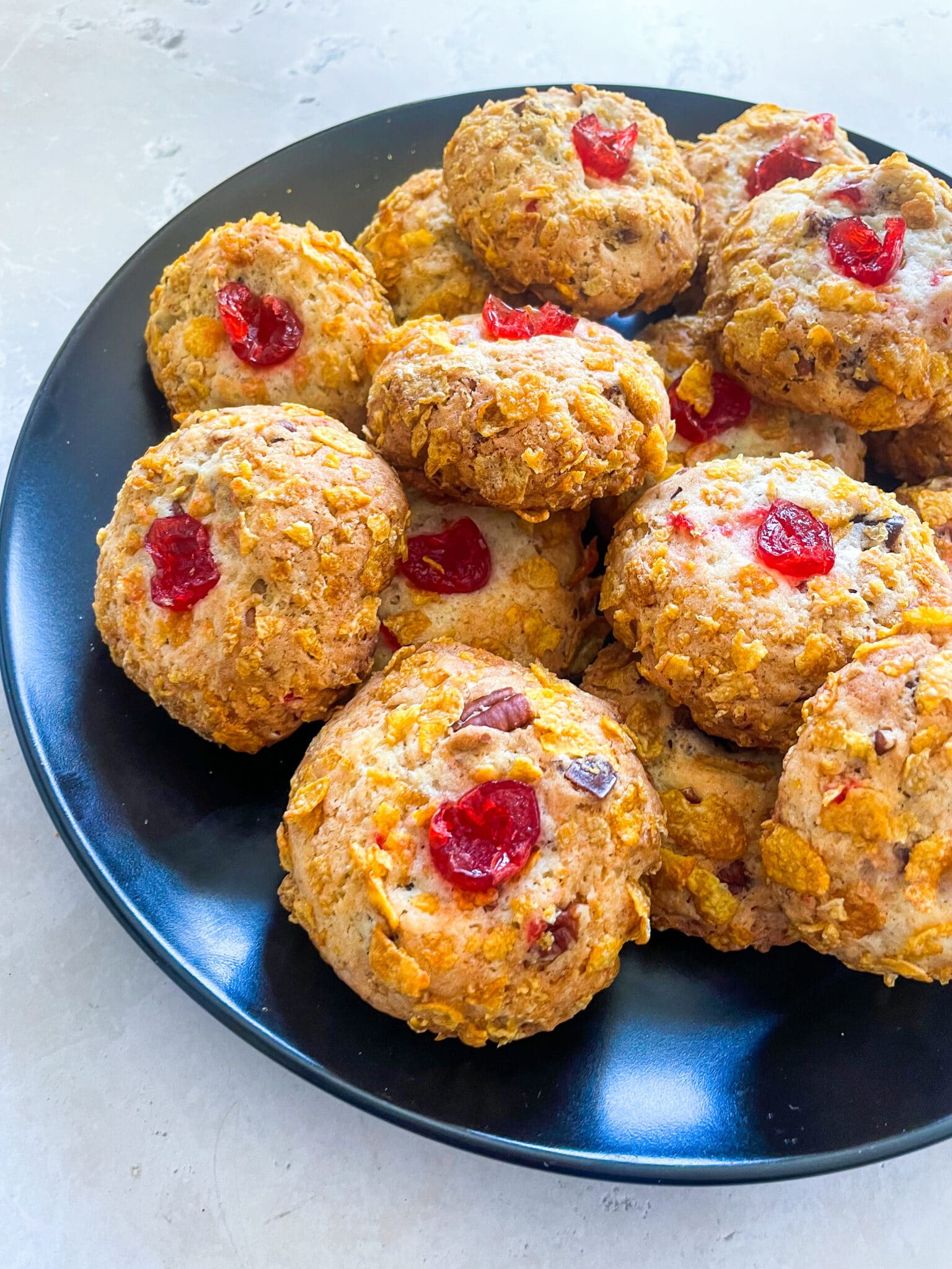 Old Fashioned Cherry Wink Cookies