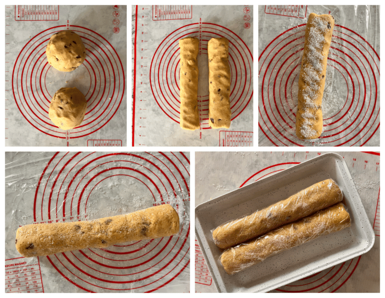 Orange Ginger Refrigerator Cookies (Slice & Bake!)