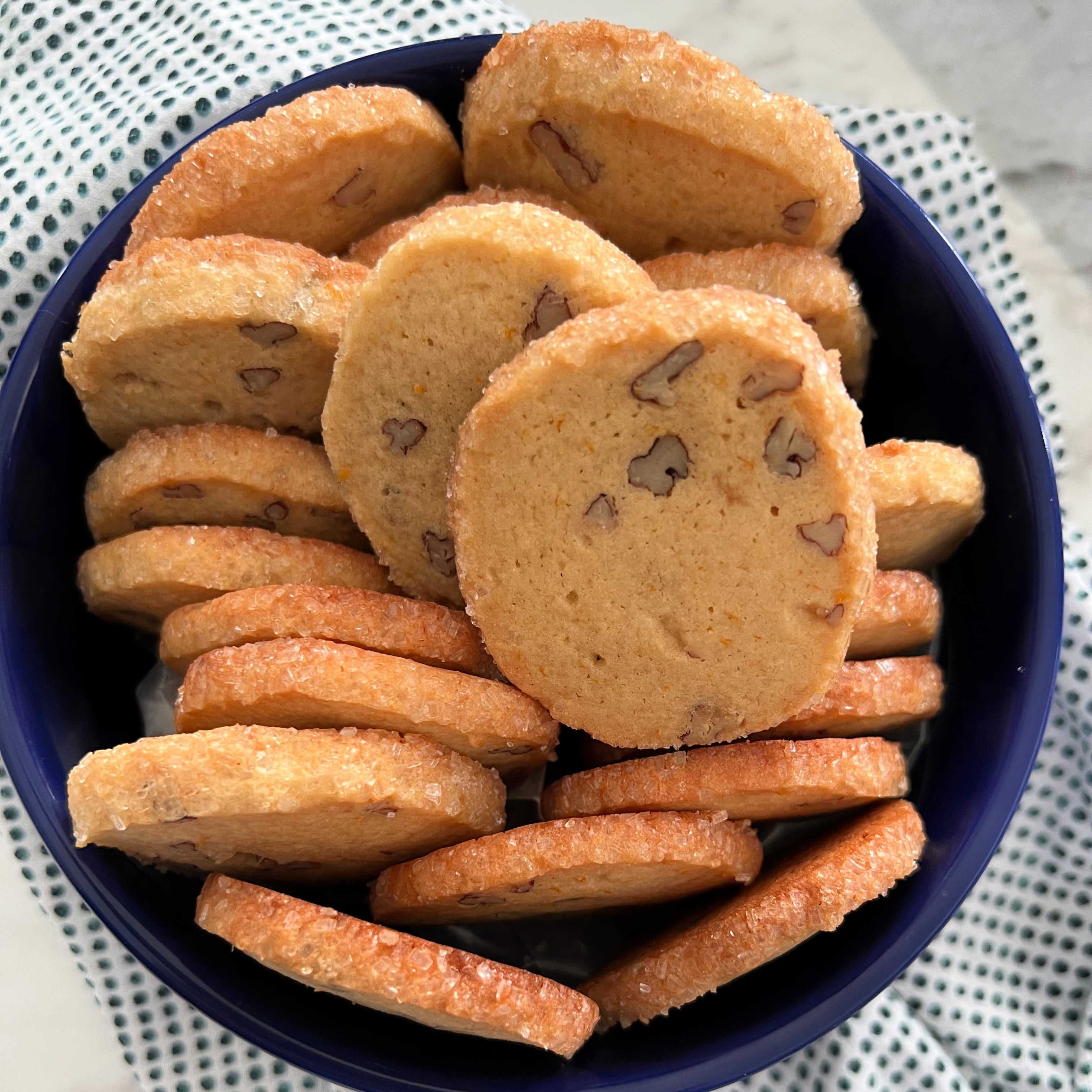 Orange Ginger Refrigerator Cookies (Slice & Bake!)