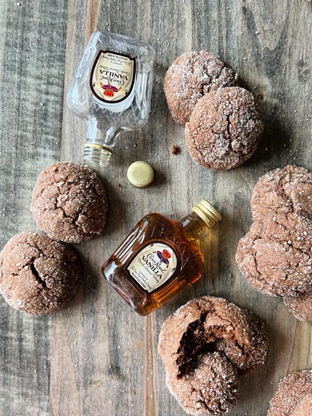 Vanilla Crown Royal Cookies