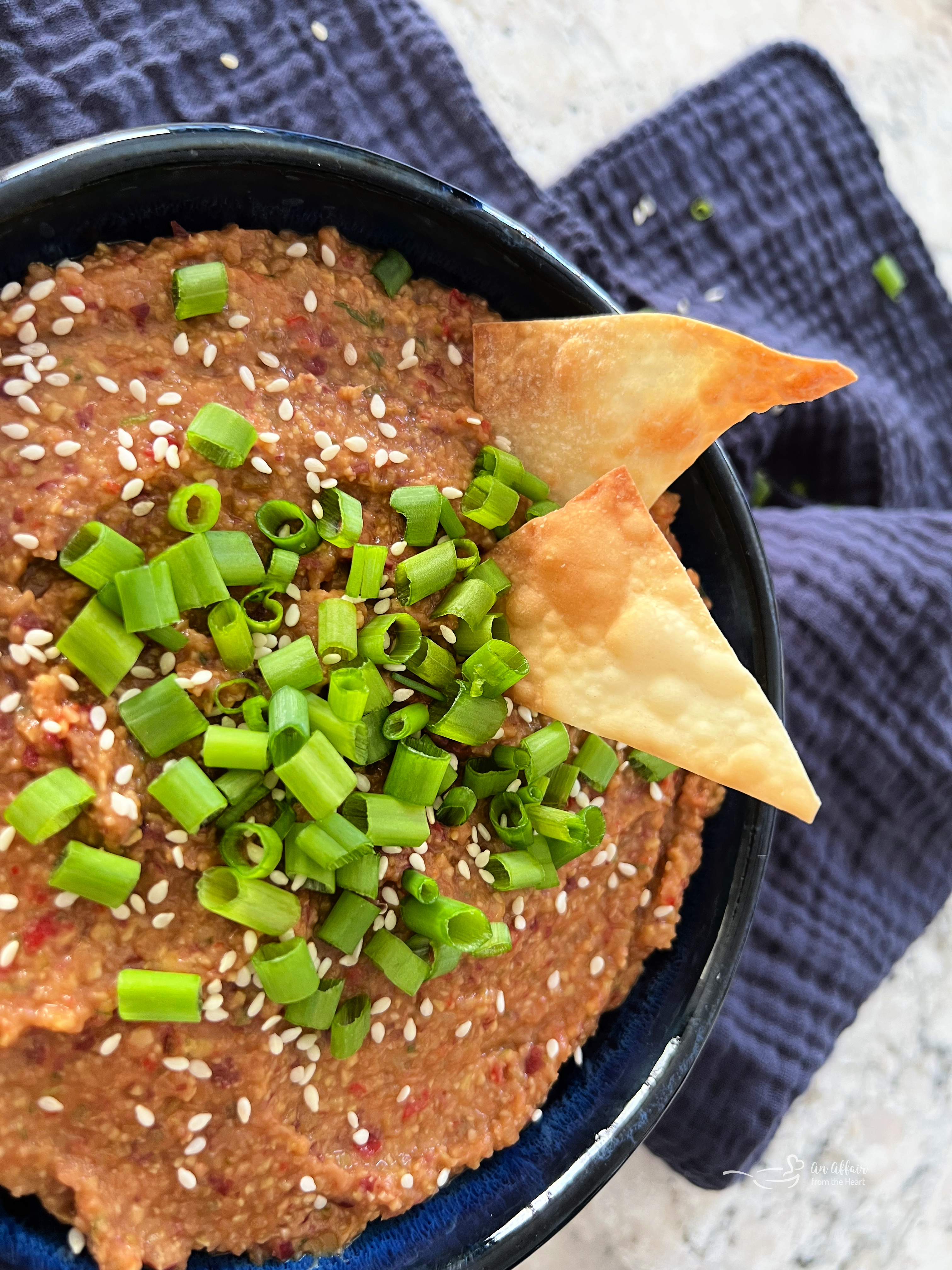 Asian Bean Dip (Easy Asian Hummus)
