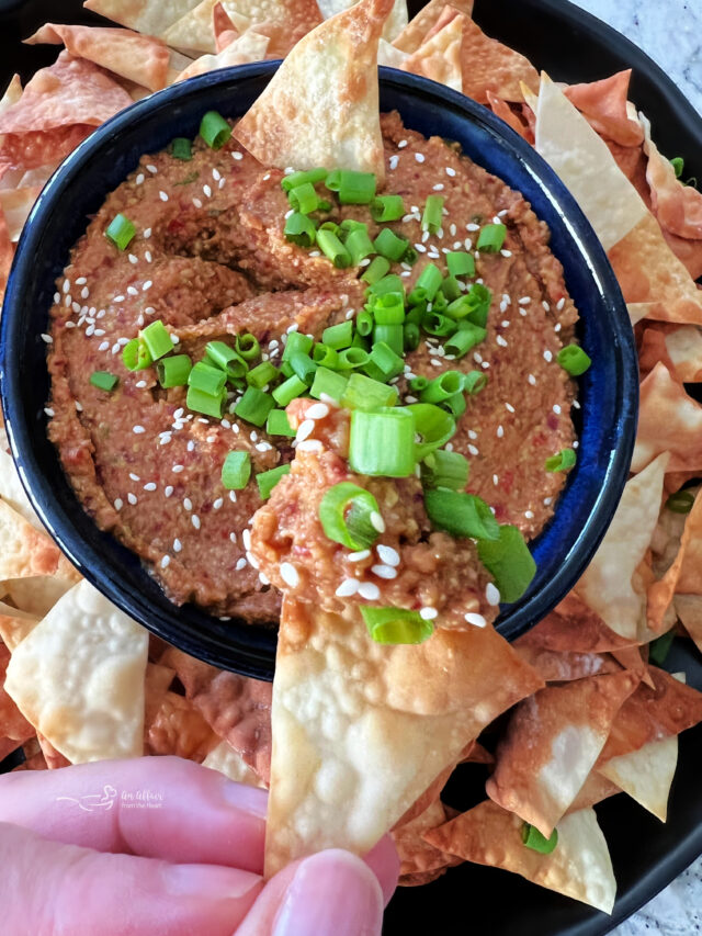 Asian Bean Dip (Easy Asian Hummus)