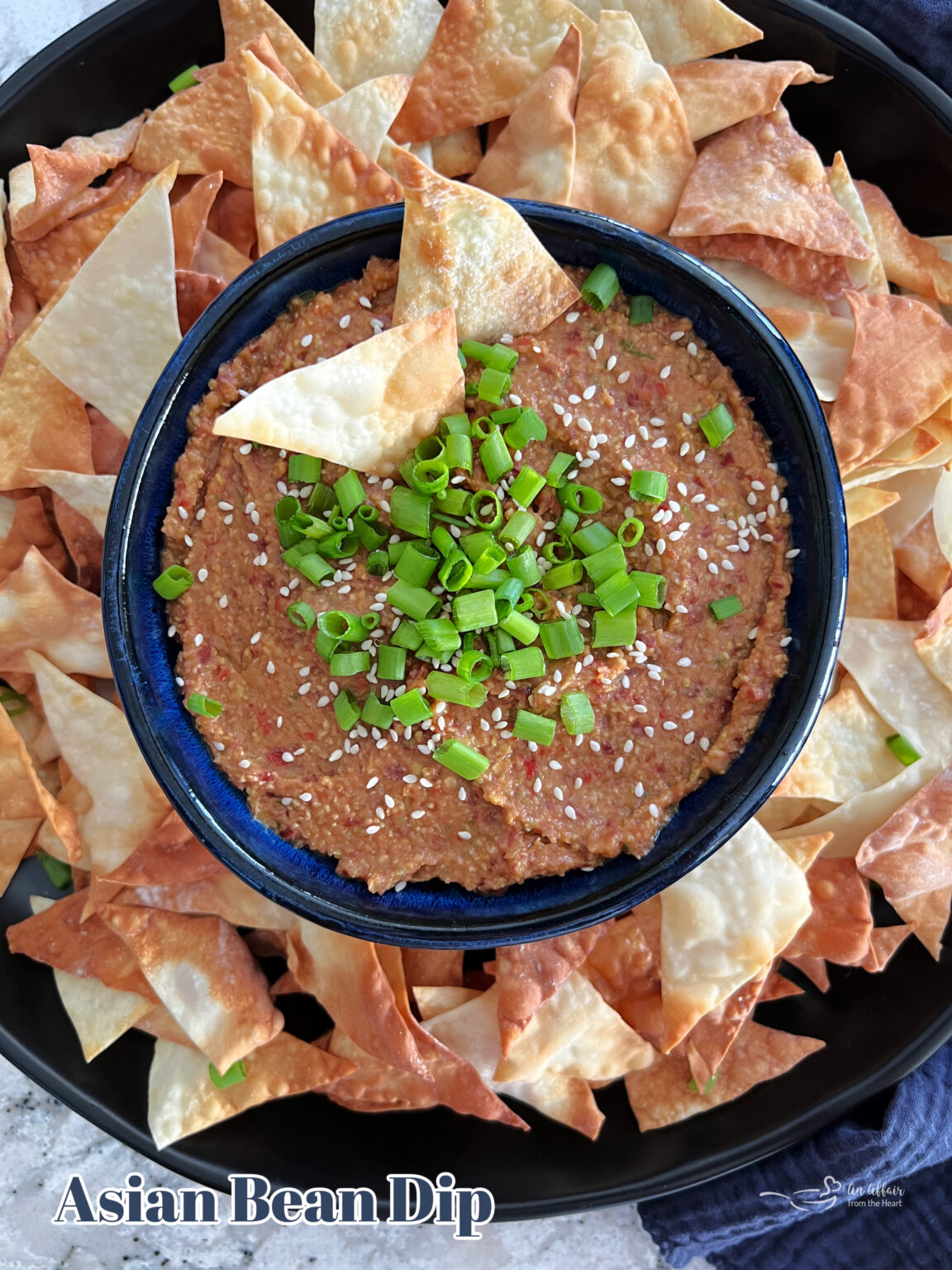Asian Bean Dip (Easy Asian Hummus)