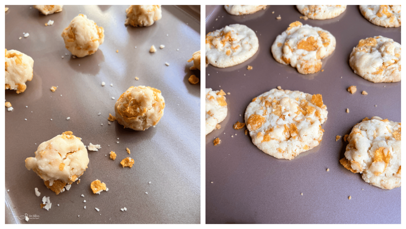 Cornflake Cookies (Cornflake Crispy Cookies)