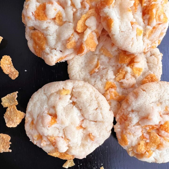 Cornflake Cookies (Cornflake Crispy Cookies)