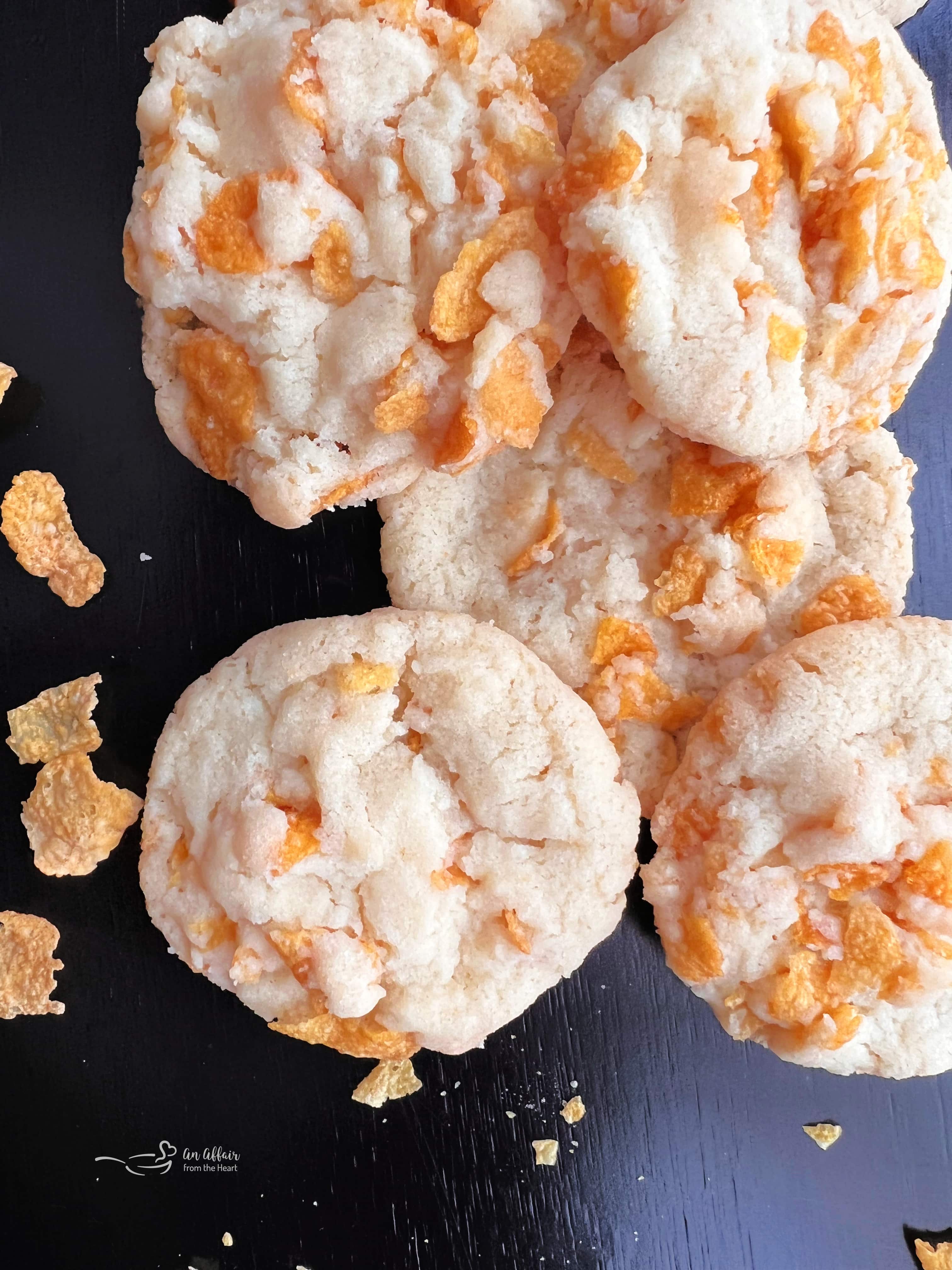 Cornflake Cookies (Cornflake Crispy Cookies)
