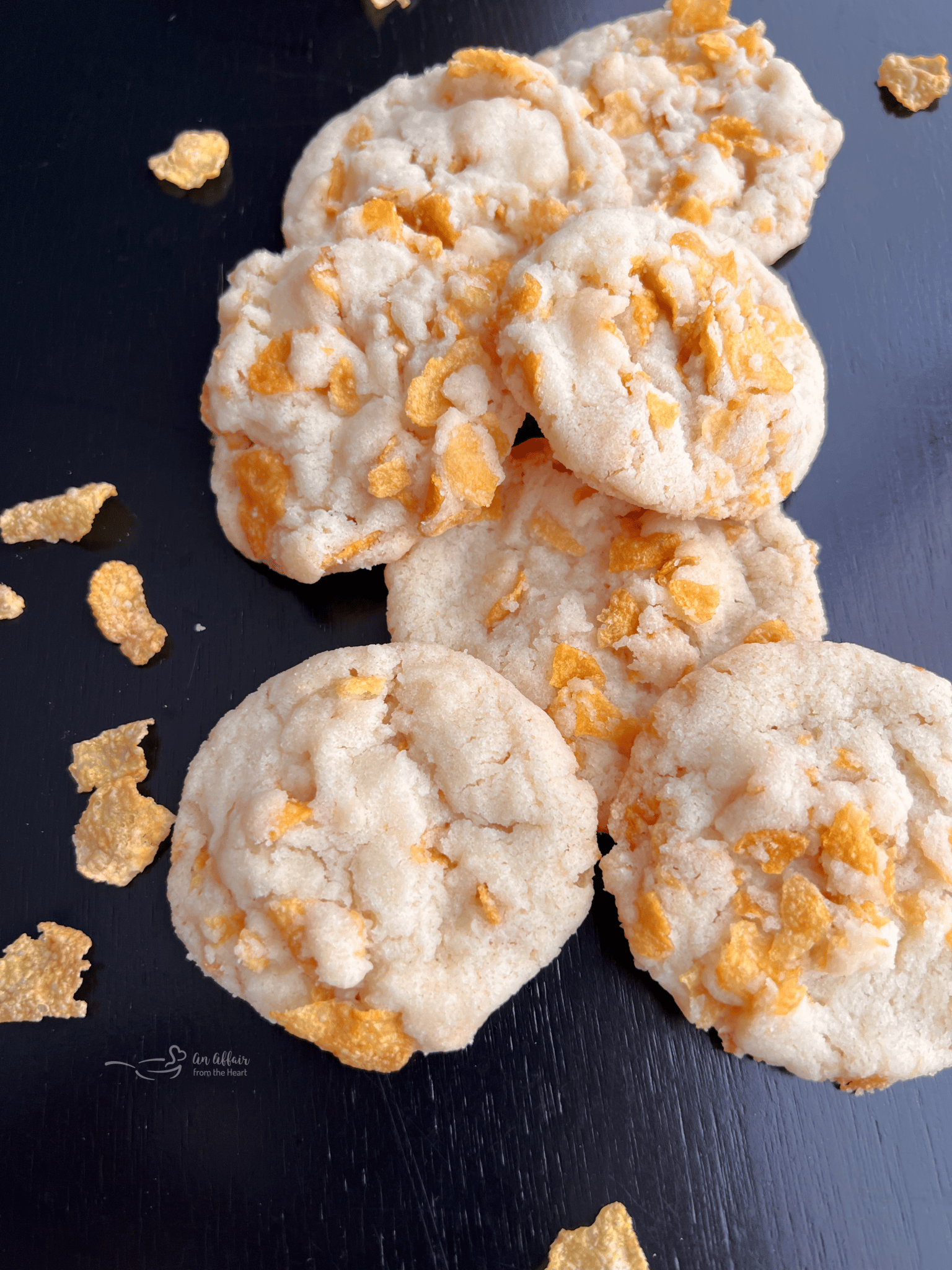 Cornflake Cookies (Cornflake Crispy Cookies)