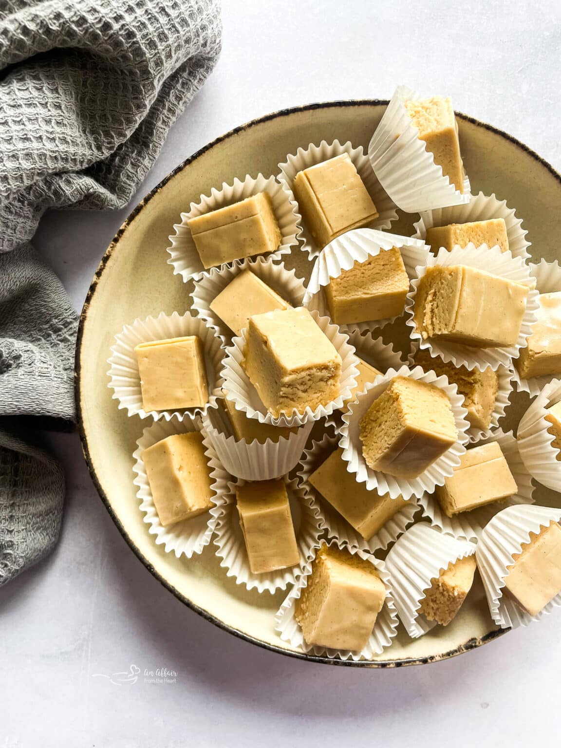Easy Peanut Butter Fudge (no candy thermometer needed!)