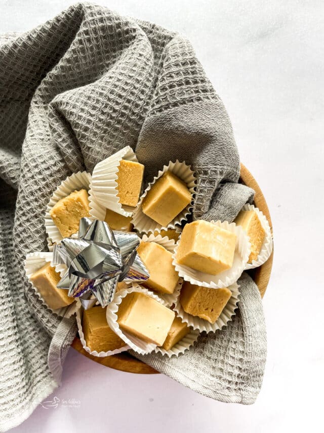 Easy Peanut Butter Fudge (no candy thermometer needed!)