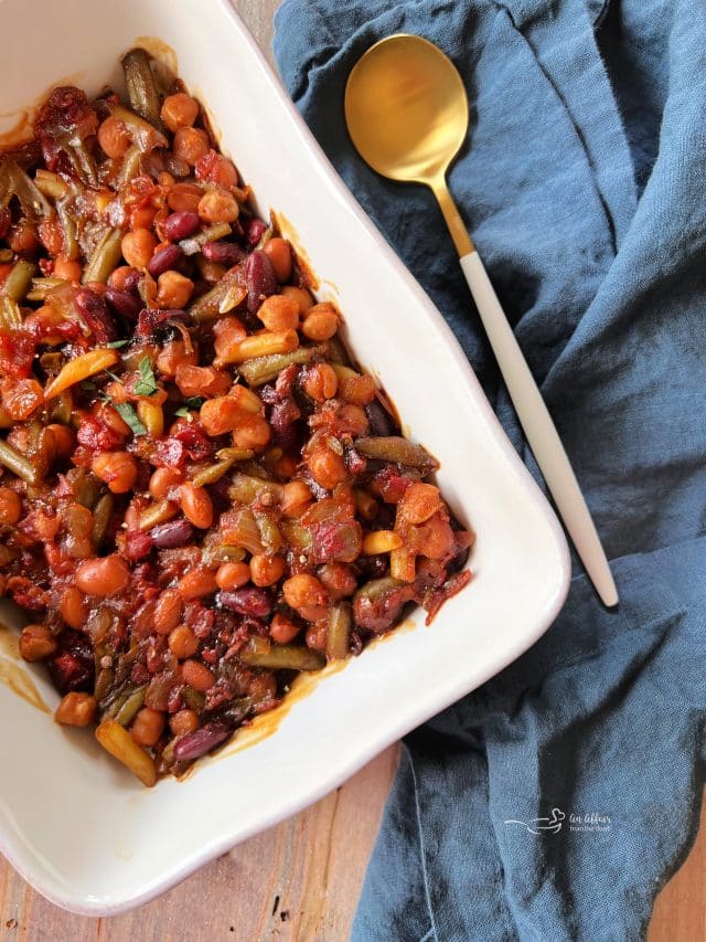Easy Five Bean Baked Bean Recipe