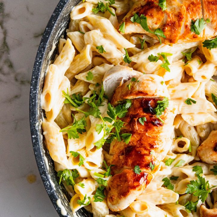 Creamy Chicken Penne Pasta