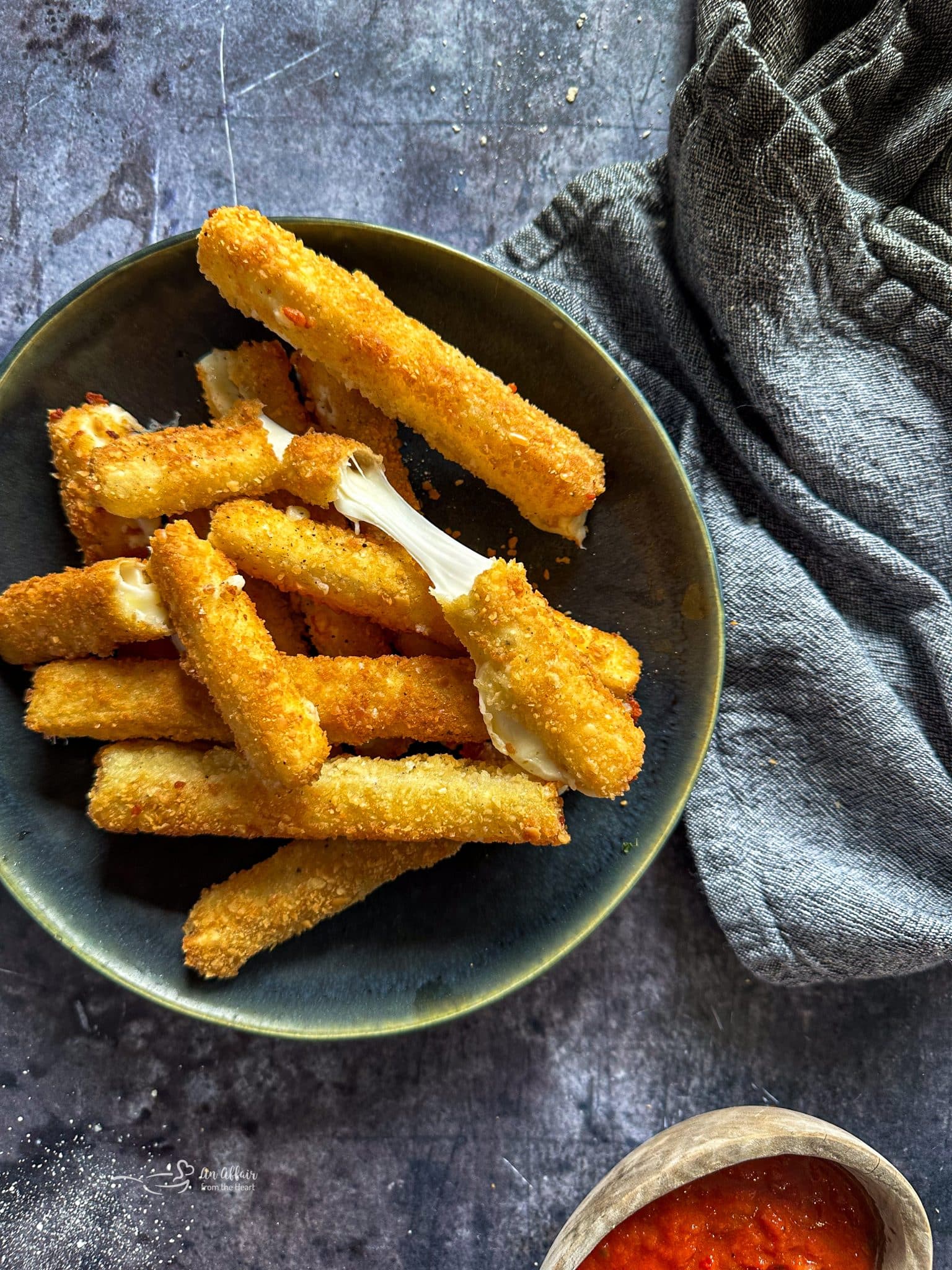 Homemade Mozzarella Sticks