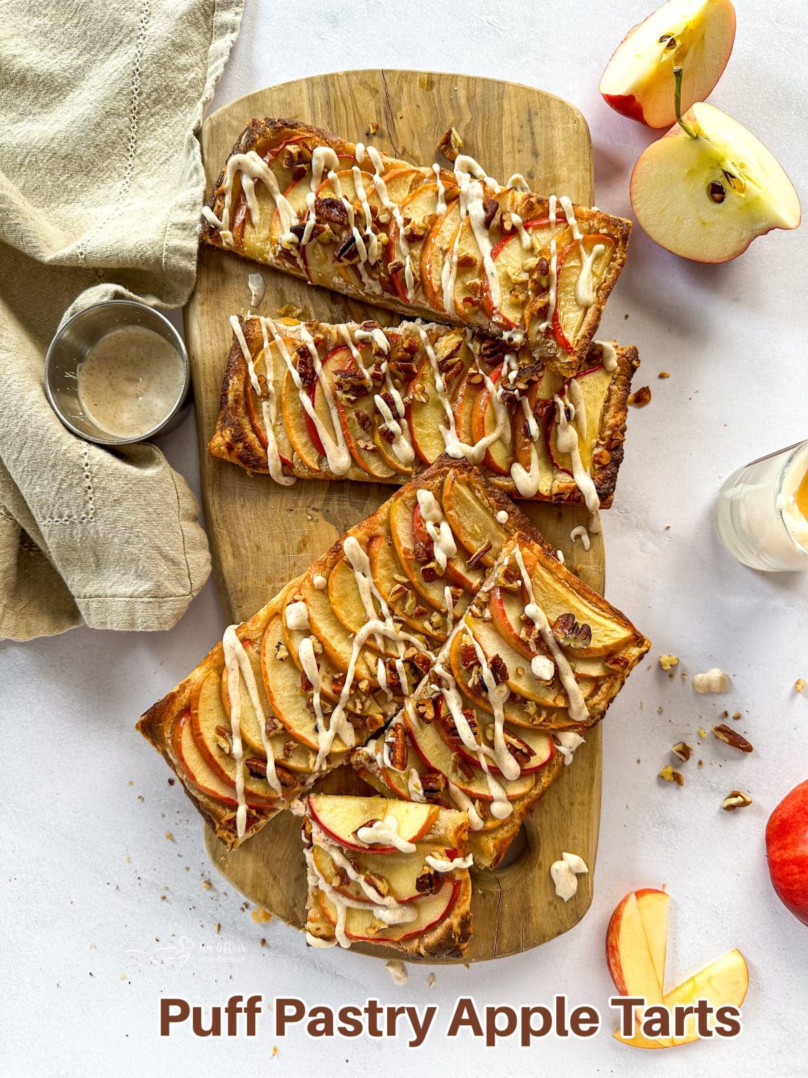 Easy Puff Pastry Apple Tarts Recipe