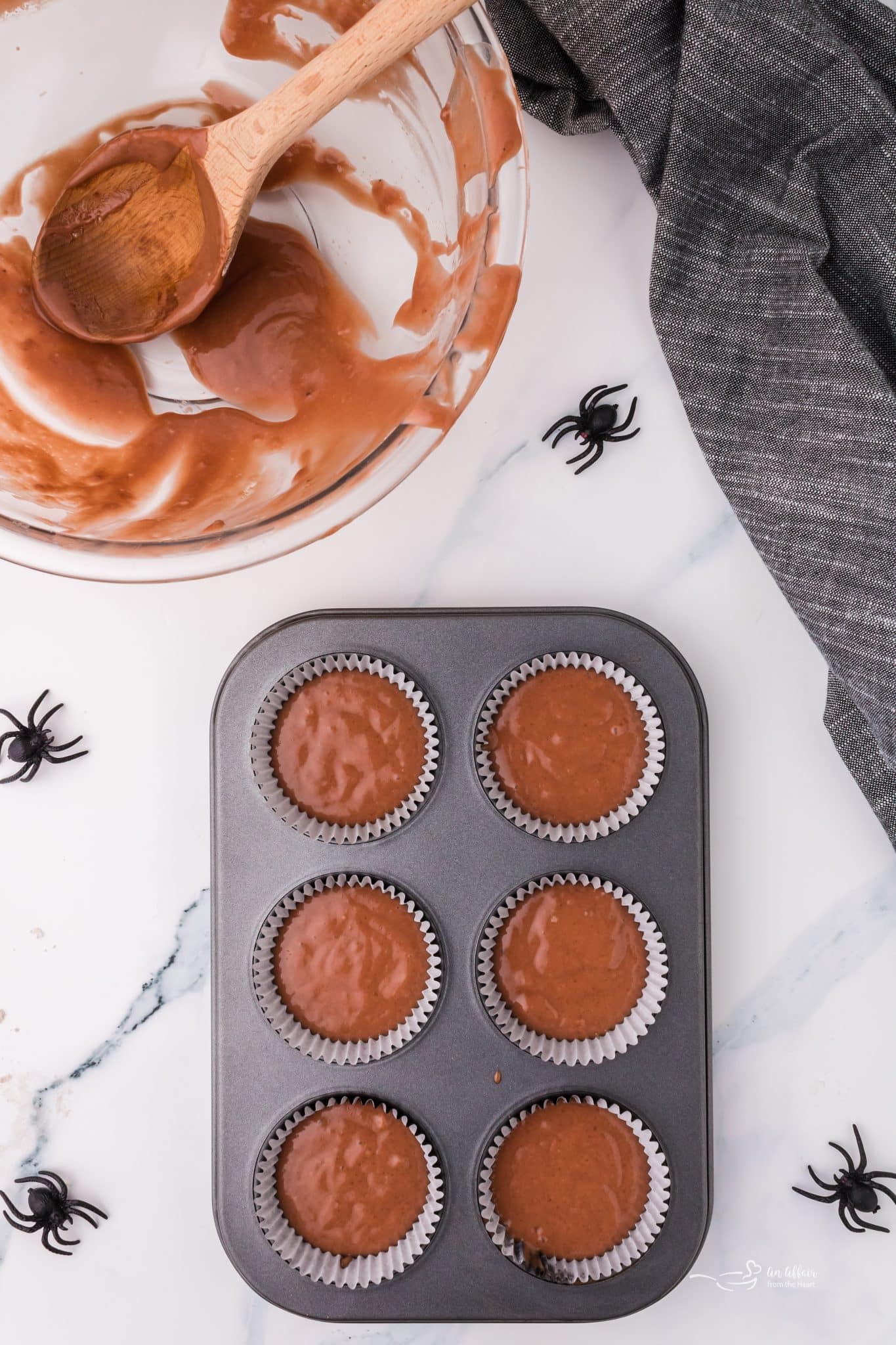 Spooky Halloween Brain Cupcakes