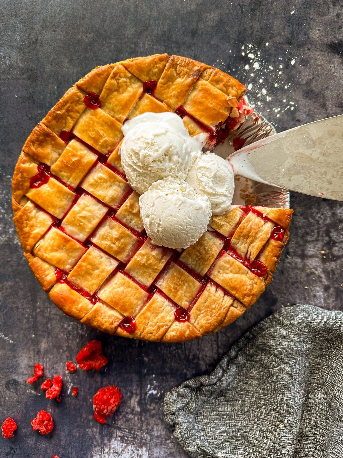 Homemade Fresh Raspberry Pie Recipe