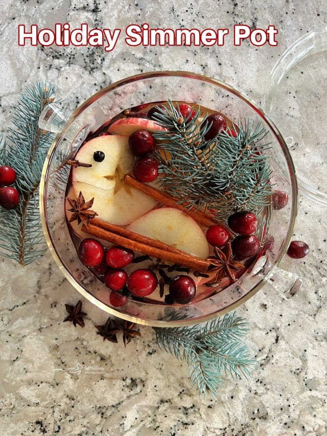 Holiday Simmer Pot Recipe (+ Free Printable Gift Tags)