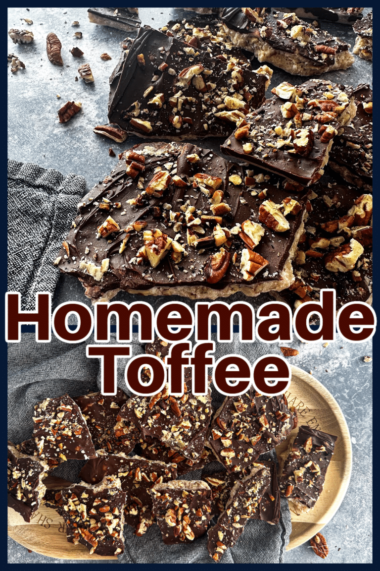 Easy Old Fashioned Homemade Toffee Recipe