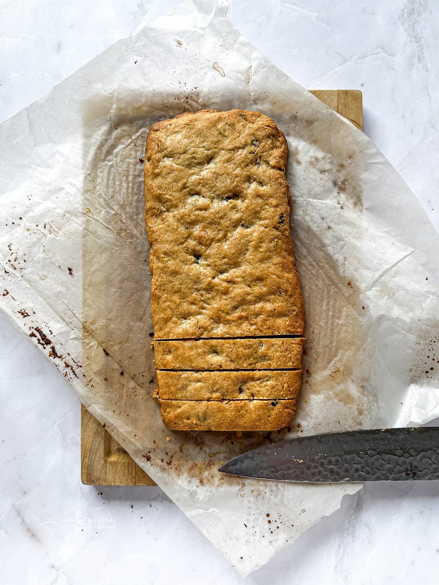 Holiday Biscotti (Cranberries, Pistachios & White Chocolate)