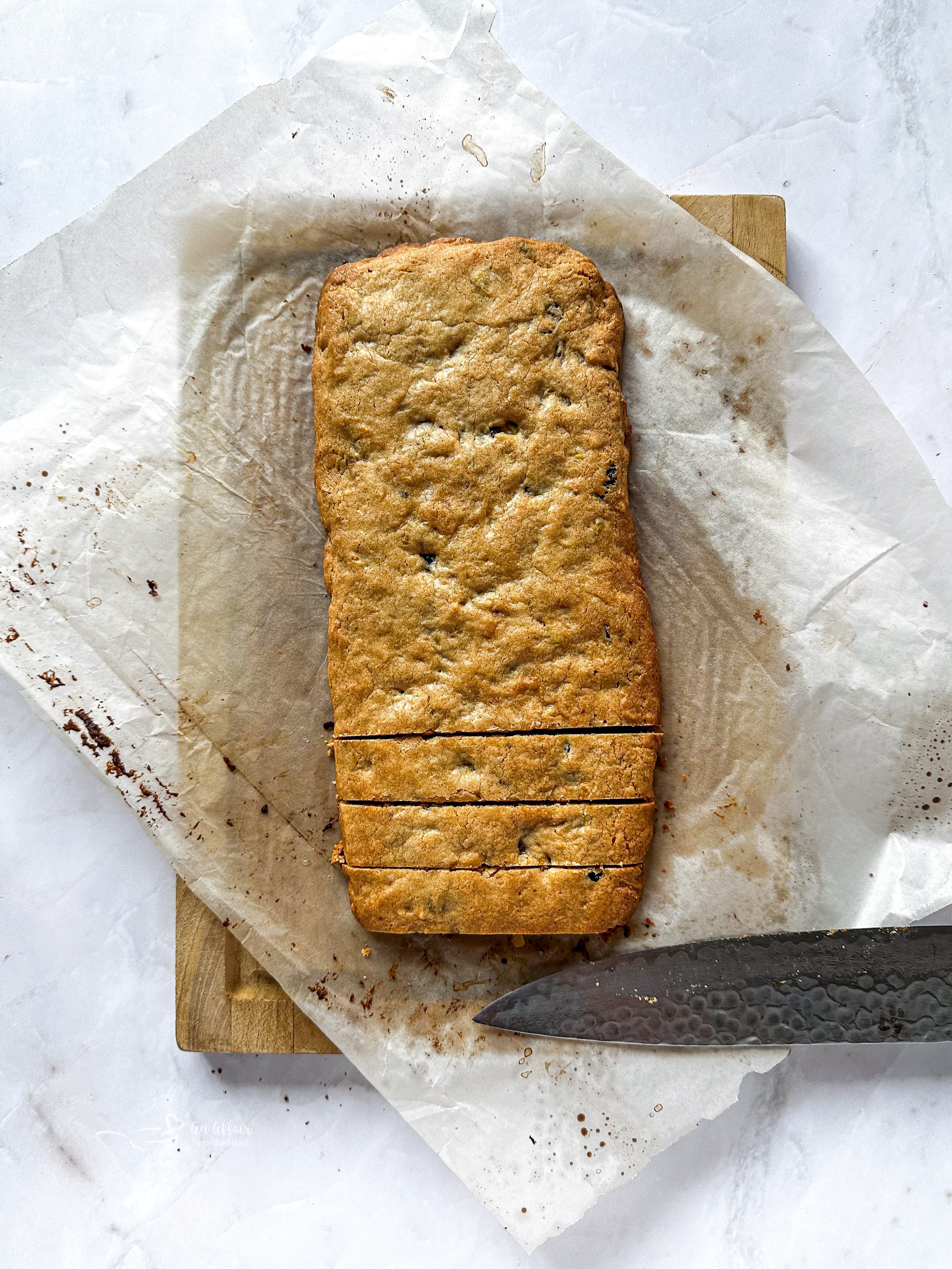 Holiday Biscotti (Cranberries, Pistachios & White Chocolate)