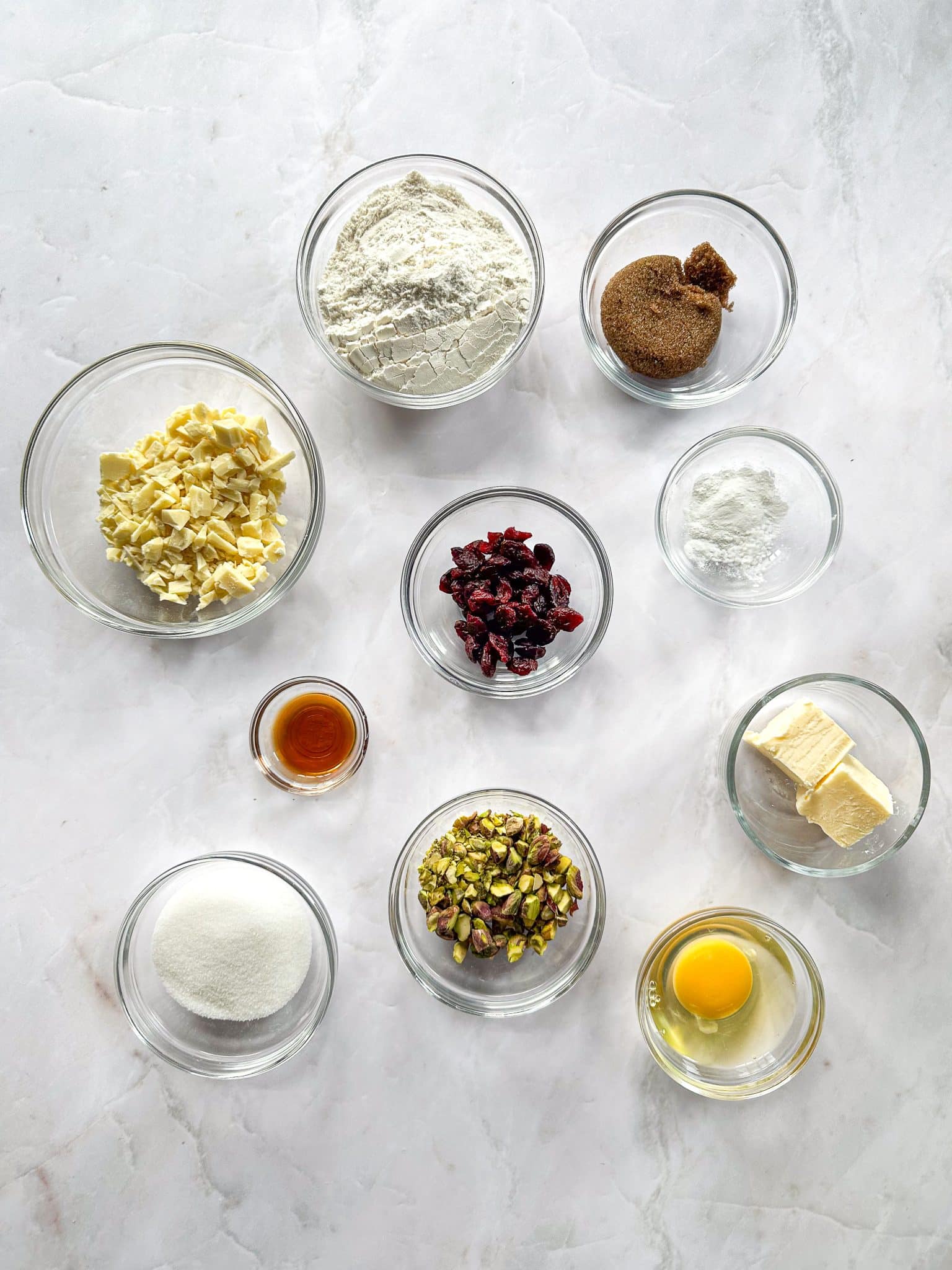 Holiday Biscotti (Cranberries, Pistachios & White Chocolate)