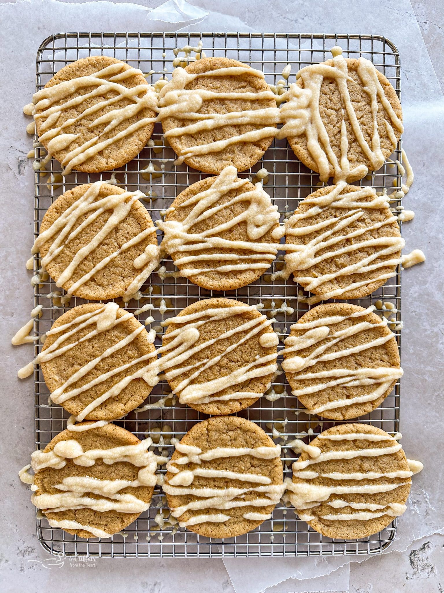 Easy Iced Maple Sugar Cookies Recipe