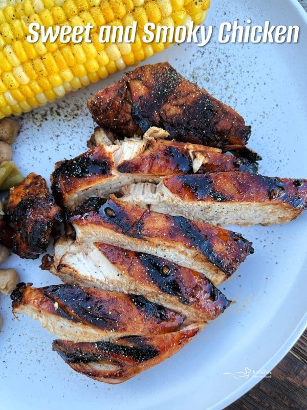 Sweet & Smoky Chicken Recipe (Juicy Grilled Chicken Recipe)