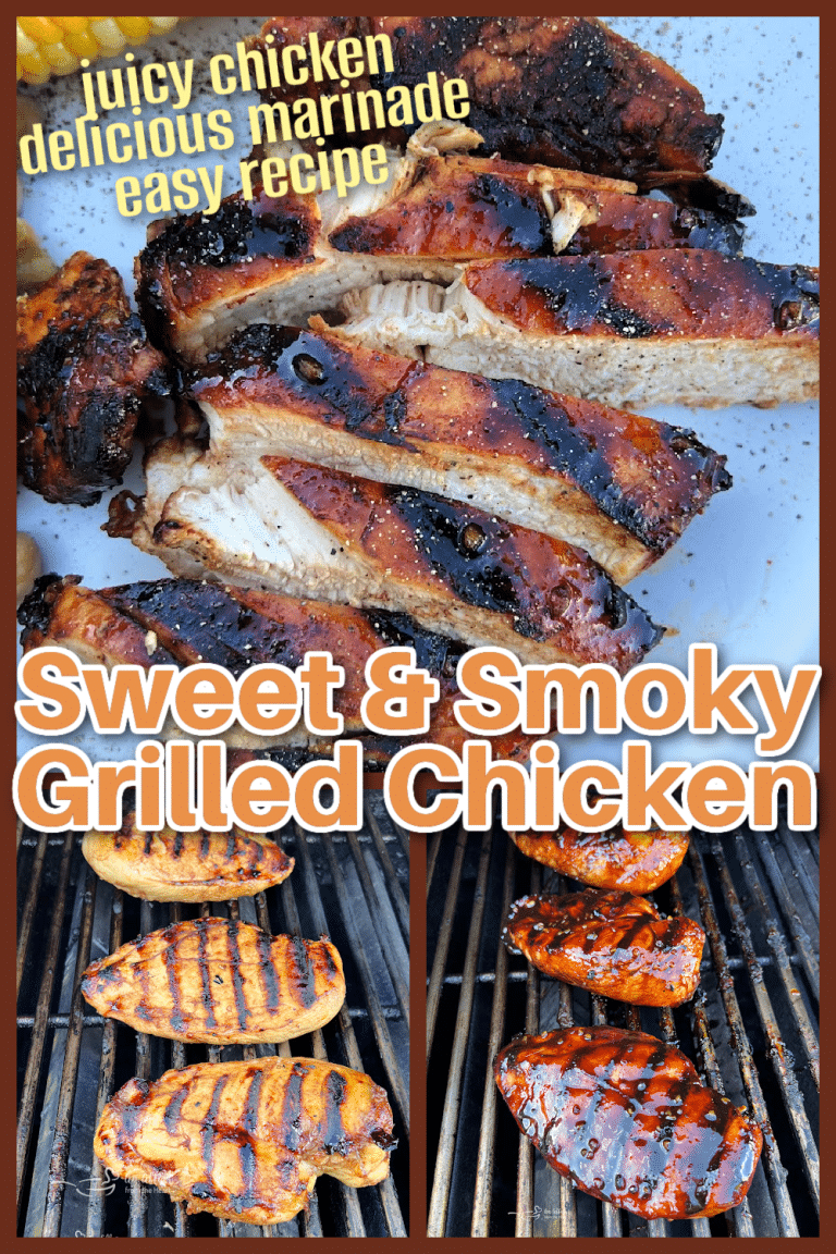 Sweet & Smoky Chicken Recipe (Juicy Grilled Chicken Recipe)