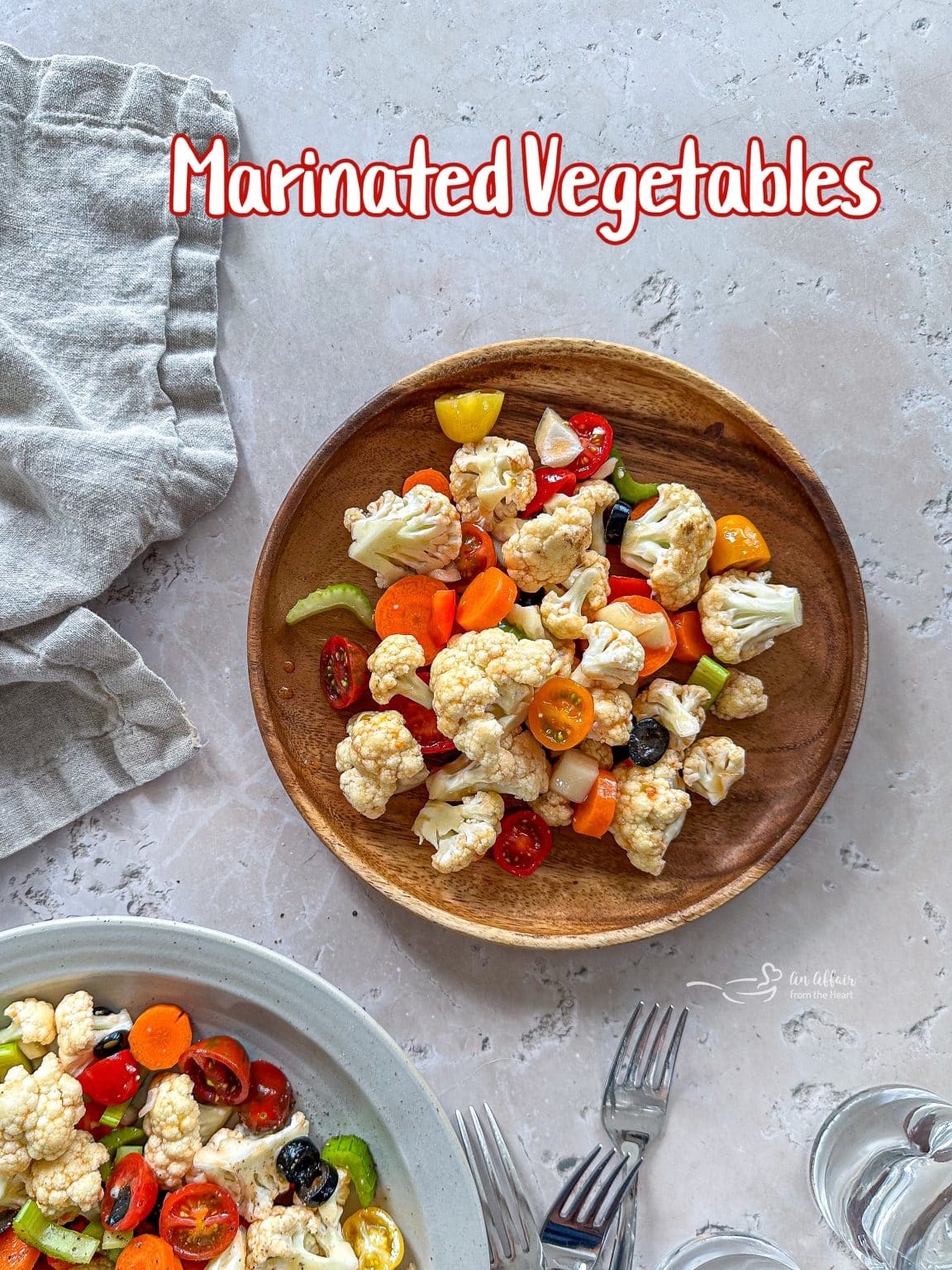 Mom's Marinated Vegetables (Raw Veggie Salad)