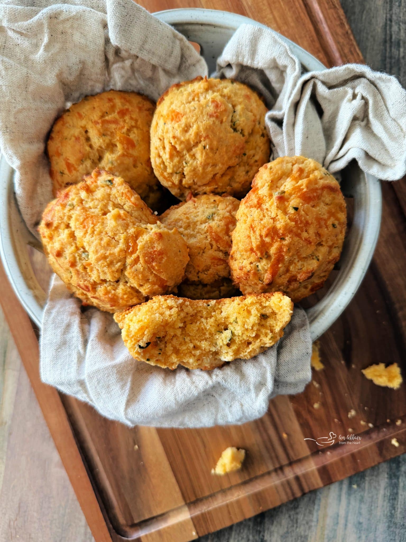 Dorothy's Cornbread Drop Biscuits Recipe | An Affair from the Heart