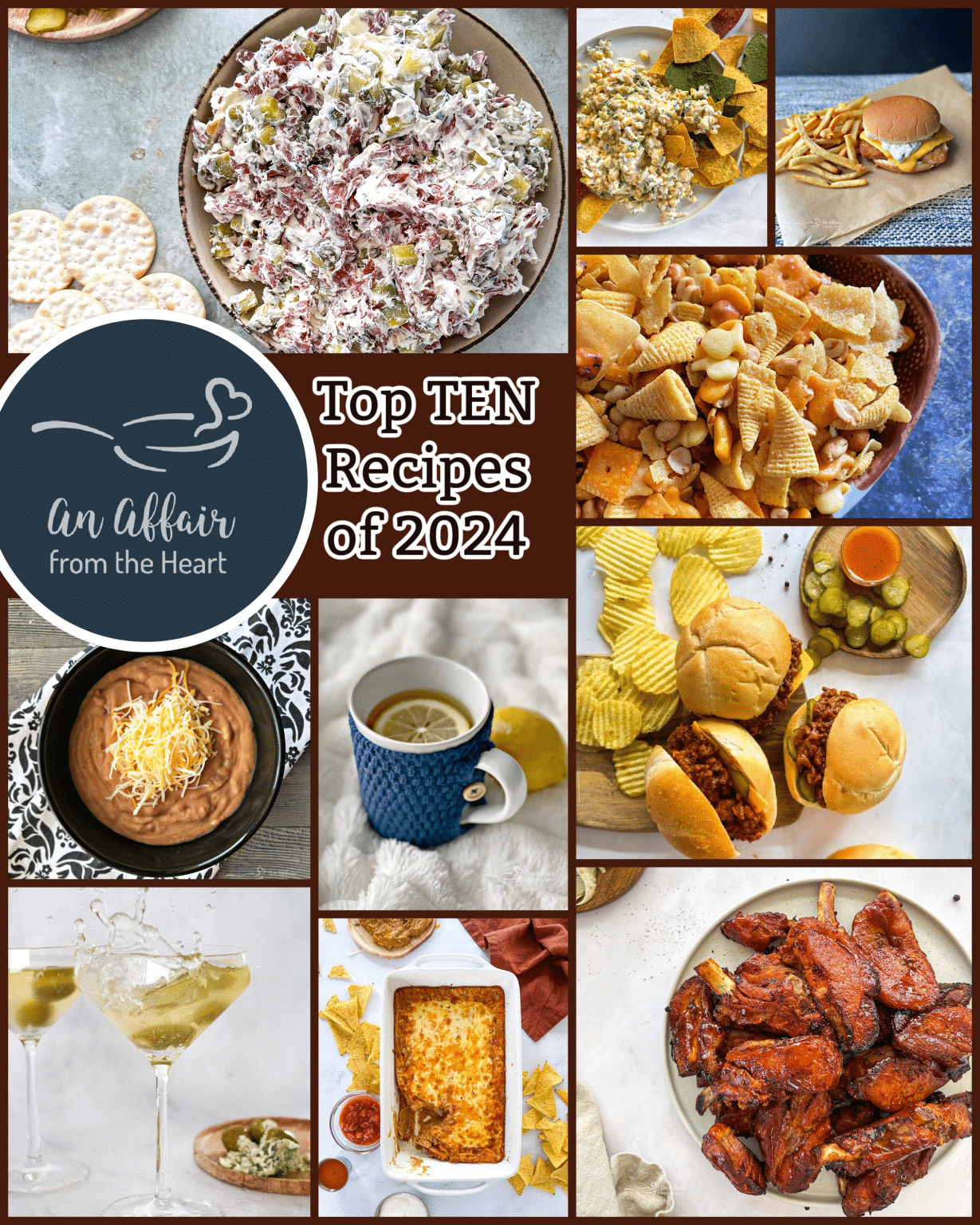 An Affair from the Heart | Top Ten Recipes of 2024