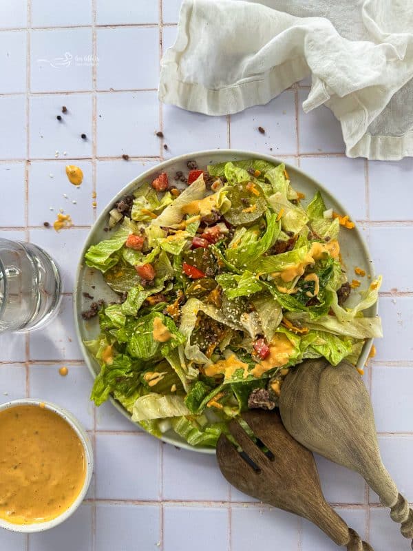 Big Mac Salad: All the Flavor Without the Bun