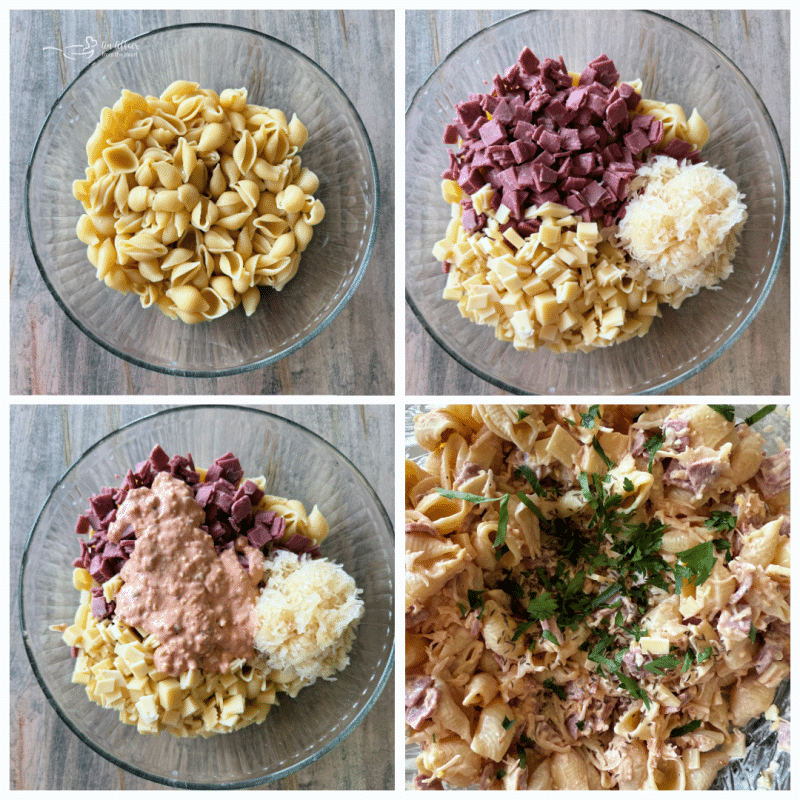 Reuben Pasta Salad | An Affair from the Heart