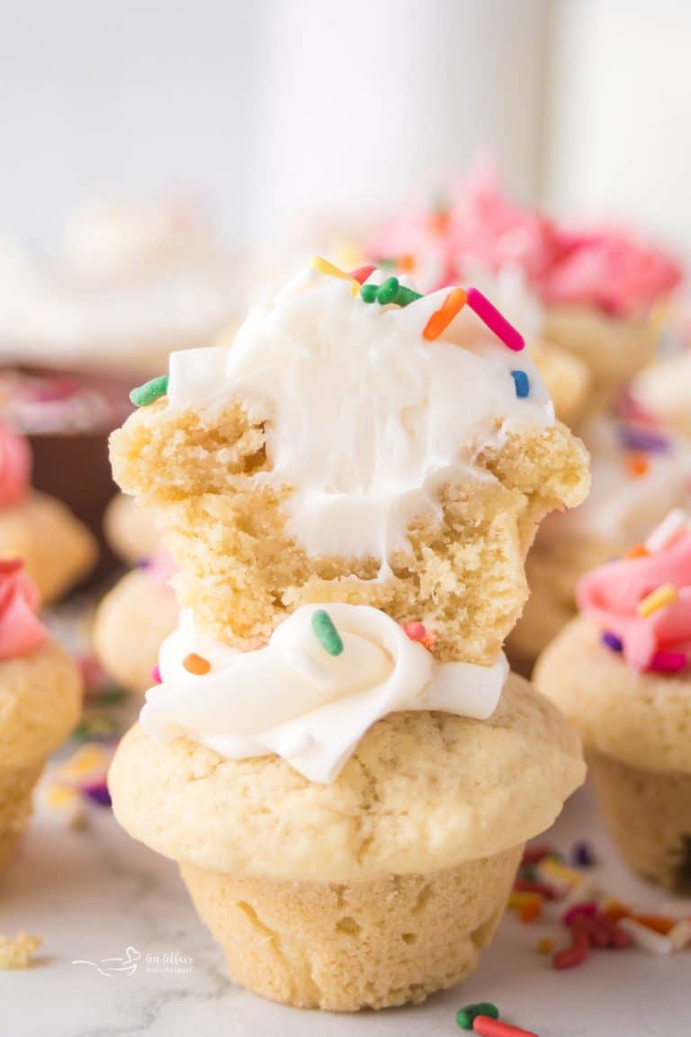 Frosted Sugar Cookie Cups | An Affair from the Heart
