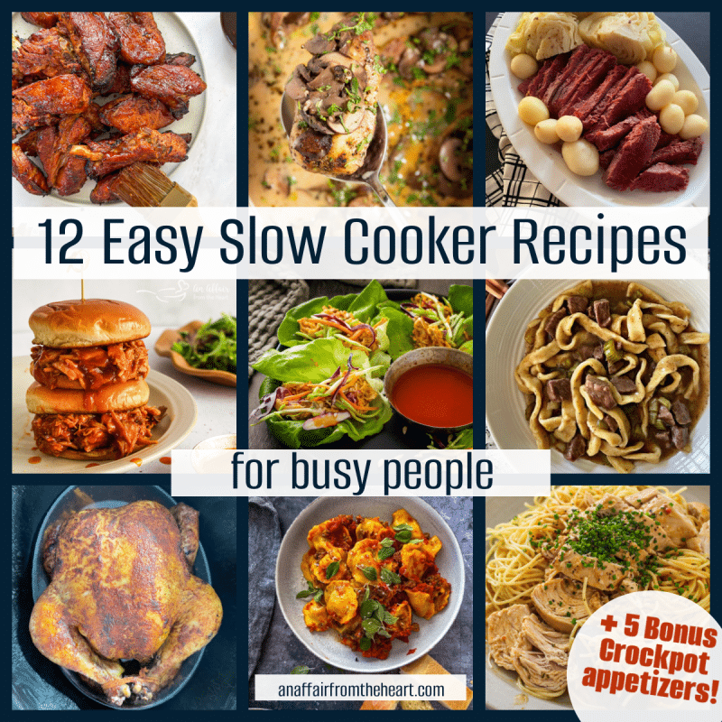 Set It and Forget It: 12 Easy Slow Cooker Recipes
