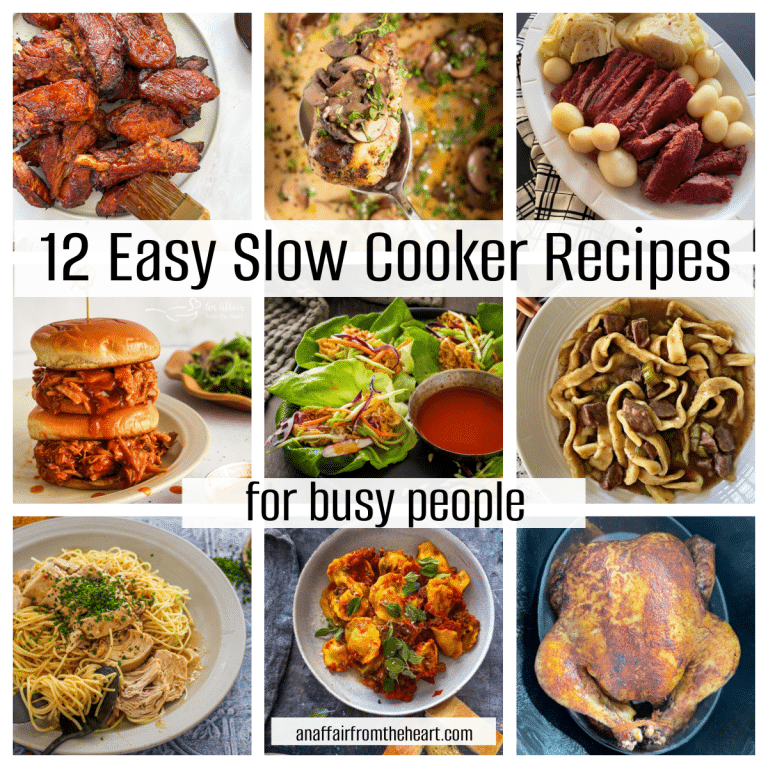 Set It and Forget It: 12 Easy Slow Cooker Recipes