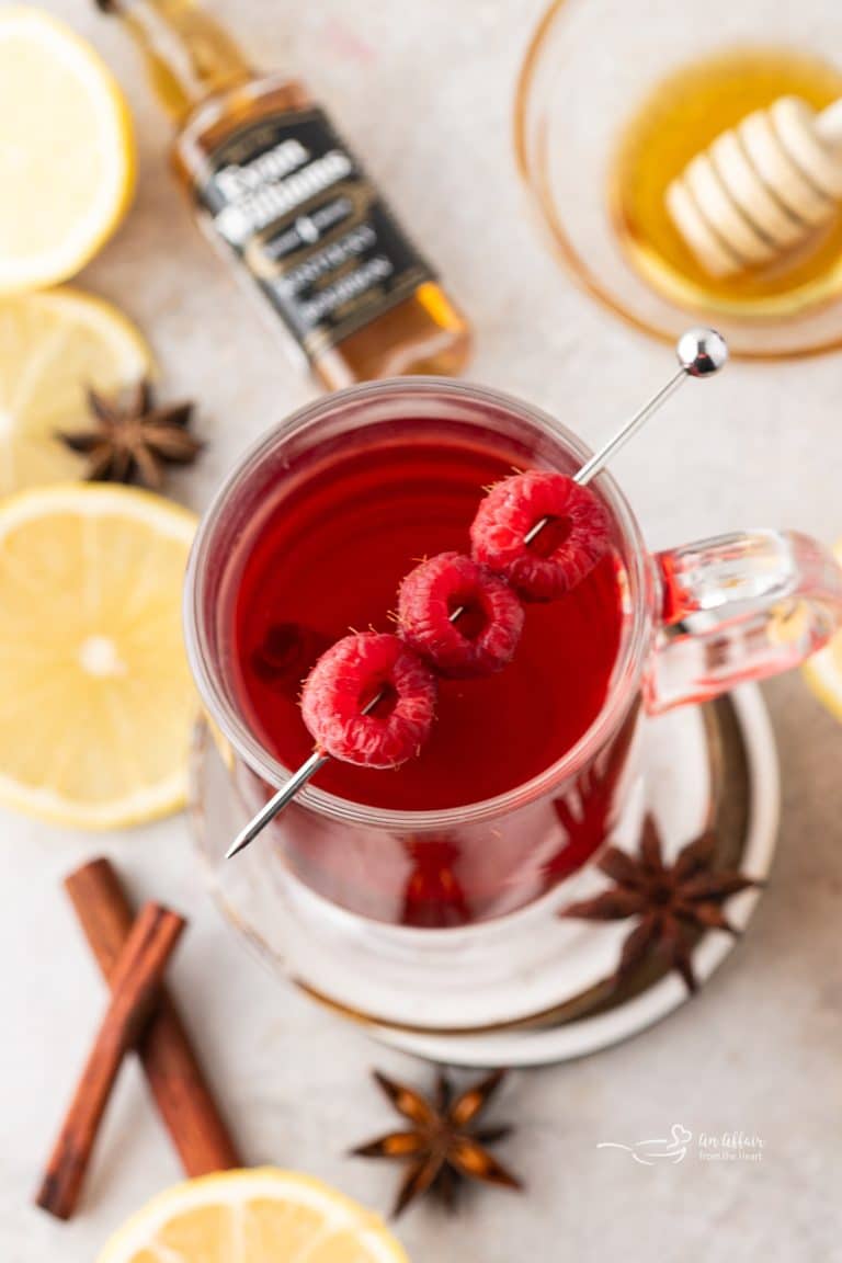 Raspberry Hot Toddy Recipe (Great for Colds!)